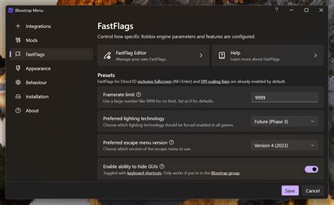 Bloxstrap Roblox를 위한 다양한 기능을 갖춘 오픈소스 대체 부트스트래퍼 📤 정보 공유 닷넷데브