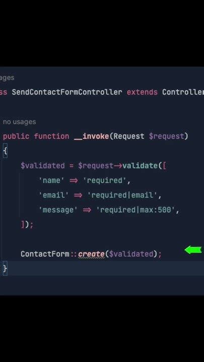 Registra Un Formulario De Contacto Con Laravel E Inertiajs Youtube