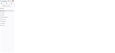 Create New Project Showing Blank Self Managed Gitlab Forum