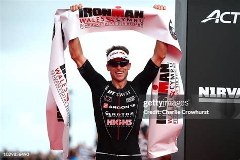 Matt Trautman Of South Africa Celebrates After Winning The Mens Race