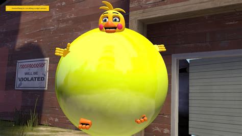 Toy Chica Belly Inflation Stuck