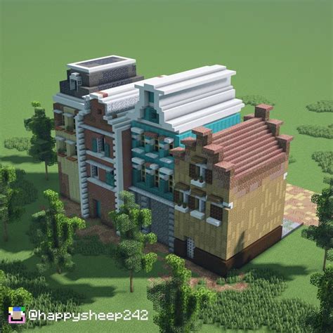 Minecraft Classical Townhouse Minecraft Houses Minecraft House Plans