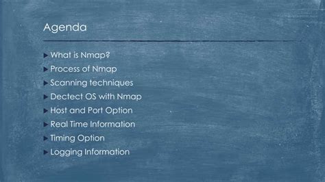 Understanding NMAP PPTX Operating Systems Computer Software And