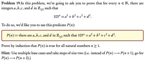 Solved Problem 19 In This Problem We Re Going To Ask You To Chegg Com