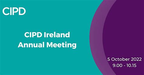 Cipd Ireland On Linkedin 👋🏼 Hello Cipd Ireland Members Join Us Online Next Wednesday 05 October…