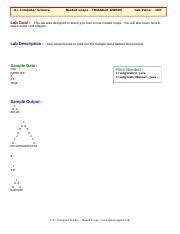 9 Nested Loops TriangleWords Lab Java Aplus Doc A Computer Science Nested Loops TRIANGLE