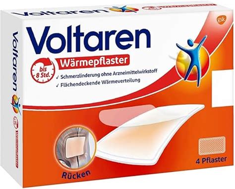 Voltaren Plaster Rozgrzewający Bez Substancji Farmakologicznych Do