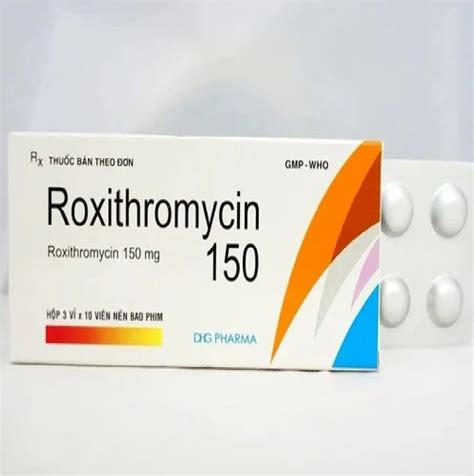Roxithromycin Tablets 150 Mg At Rs 299 Box Roxithromycin Tablets In Nagpur Id 2852990687448