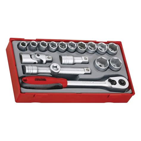 1 2 Socket Set 6 Pt Tt1 17 Pieces Boxer Group