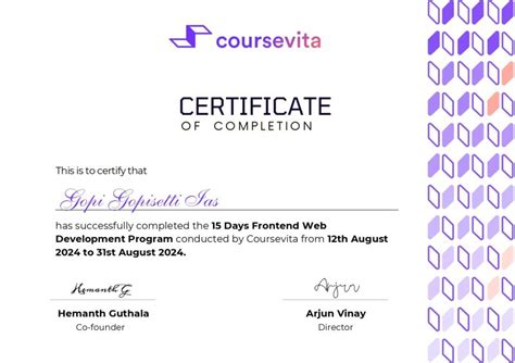 gopisetti gopi on linkedin frontenddevelopment coursecompletion