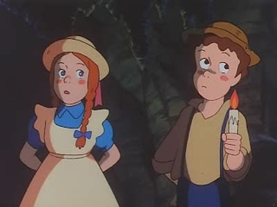 Tom Sawyer And Becky Thatcher In The Cave