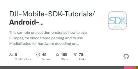 GitHub DJI Mobile SDK Tutorials Android VideoStreamDecodingSample This Sample Project