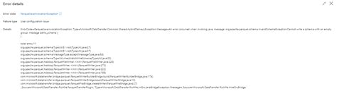 Api Org Apache Parquet Schema Invalidschemaexception Cannot Write A Schema With An Empty Group