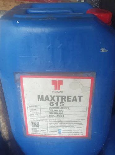 Oxidizing Biocide Maxtreat 615 Grade Industrial Packaging Size 30