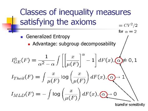 Variance Estimation For Generalized Entropy And Atkinson Inequality