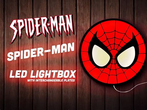 Marvel Spider Man Lightbox Bambu Kit Led Free 3d Print Model Makerworld