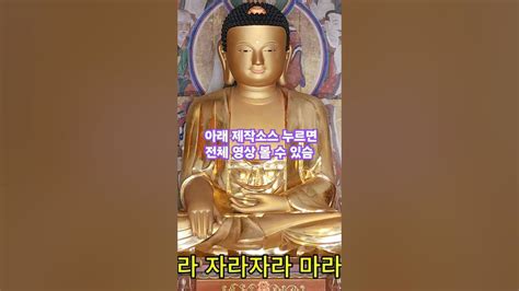 불교 아침예불 드리고 소원성취하서소 Youtube