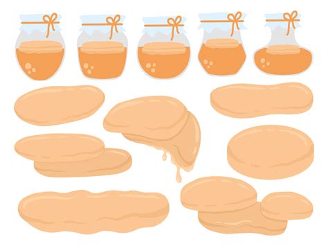 Kombucha Fermented Tea Scoby Graphic By Purmoon · Creative Fabrica