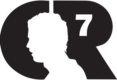 Cristiano Ronaldo Cr7 Logo Fc Sports 6 Wide Futbol Logo