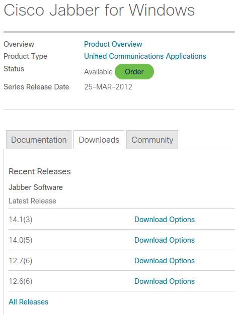 Cisco Jabber Install Upgrade Vulndetect An Alternative To The