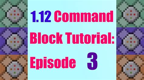 Gamerule Replaceitem And Kill 1 12 Beginner Command Block Tutorial
