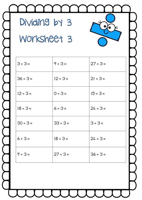 Dividing By 2 3 Or 4 Worksheets Worsheets Library Worksheets Library