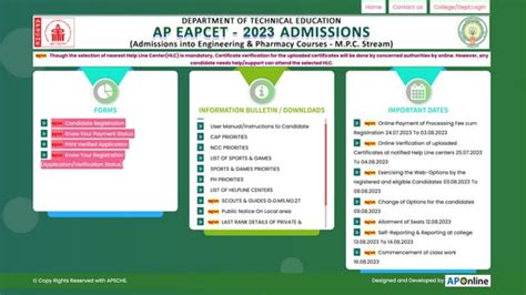 AP EAMCET EAPCET Counselling Registration Begins Link To Apply Competitive Exams