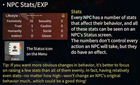 Steam Community Guide General Guide For Stats And Gameplay