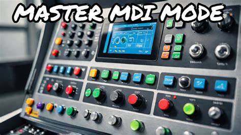 How To Use Mdi Mode In Cnc Simulator Youtube