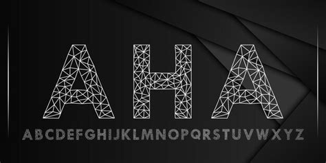 Premium Vector Luxury And Elegant Font Display Alphabet Luxury Futuristic Alphabet Font Vector