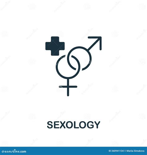 Sexology Icon Monochrome Simple Healthcare Icon For Templates Web Design And Infographics