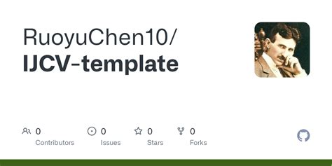 github ruoyuchen10 ijcv template