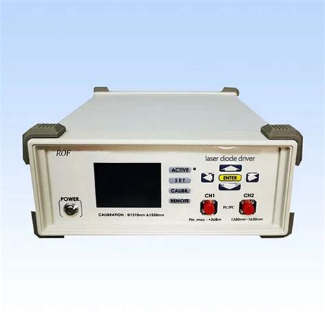 Rof Electro Optic Modulator Lddr Laser Diode Driver 150x70x240mm White Coloring Industrial