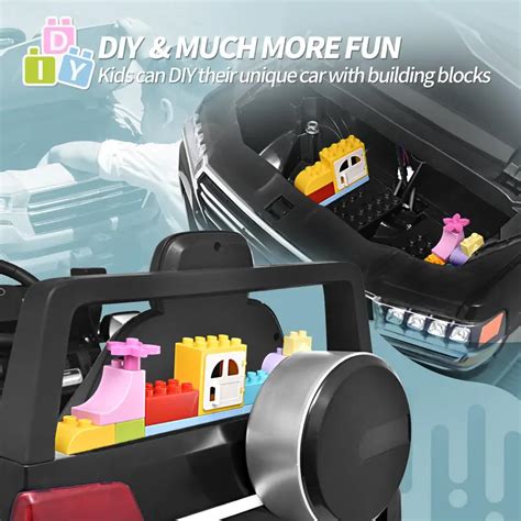 12v 키즈 라이드 트럭 키즈 카 배터리 구동 장난감 전기 원더 트럭 어린이용 트럭 완벽한 자동차 크기 원격 Temu