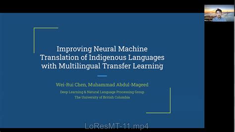 Underline Improving Neural Machine Translation Of Indigenous