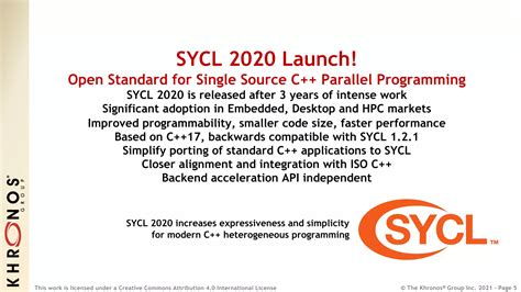 Sycl 2020 Specification Pdf Programming Languages Computing
