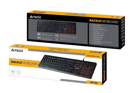 A4tech Wk 580 Backlit Basic Keyboard Rgb Light Gaming Keyborad For Computer Laptop Lazada Ph