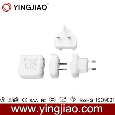 5V 1 2A Variable Power Adapter And Changeable AC Plug China Linear Power Adapter And Power Adapter