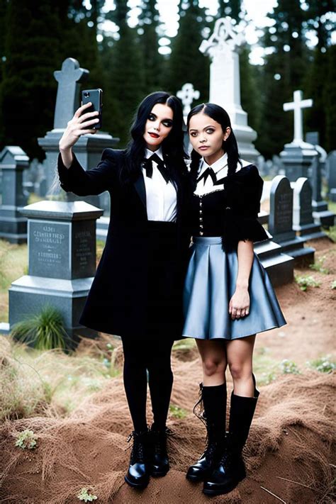 Lydia Deetz And Wednesday Addams Bffs By Poisoninthepen On Deviantart
