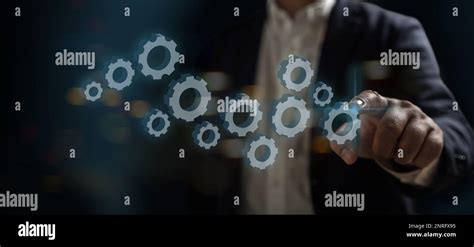 Process And Workflow Analysis For Businessman Process With Flowchart Quality Control Plan A