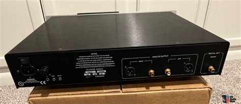 Classe Cdp 10 Cd Player Rare Cd Player With The 2nd Generation Pmd