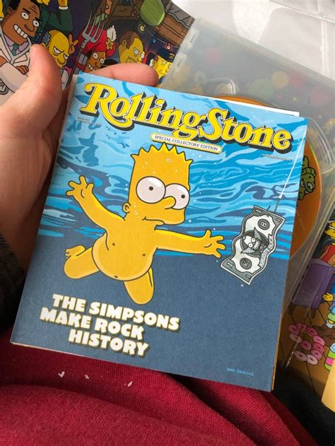 The Simpsons Nevermind Parody Nirvana