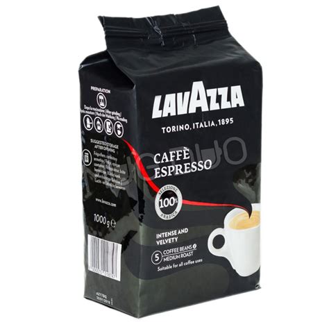 Lavazza Espresso (Лавацца Эспрессо), кофе в зернах (1кг), вакуумная ...