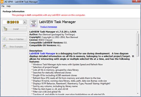 Labview Task Manager Code In Development Lava