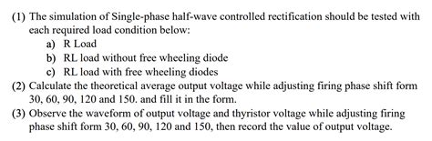 Solved Built A Single Phase Half Wave Controlled Chegg Com
