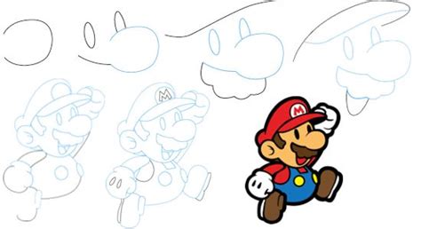 How To Draw Mario