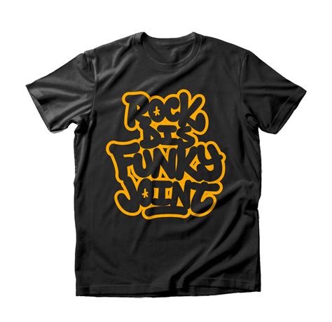 Rock Dis Funky Joint T Black Wise Intelligent
