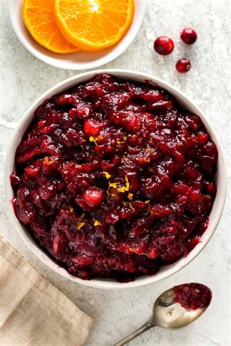 Ginger Cranberry Sauce Jessica Gavin