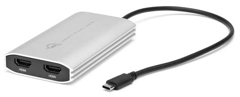 OWC Launches New USB C Quad HDMI K And Redesigned USB C Dual HDMI K Adapters TechPowerUp