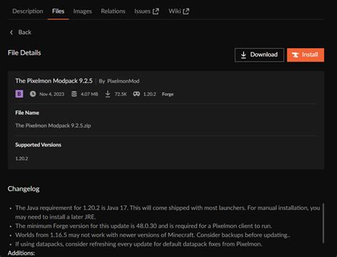 Installing Minecraft Modpacks Curseforge Support